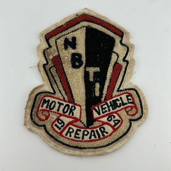 Accessories | Vintage Nbti Motor Vehiclerepair 1964 Jacket Patch | Poshmark